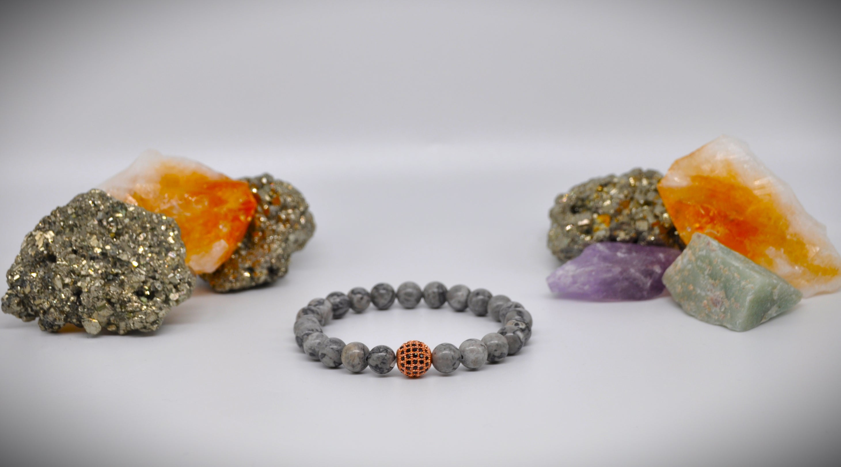 Brindle Agate World Rose Beads – Gaia Gems